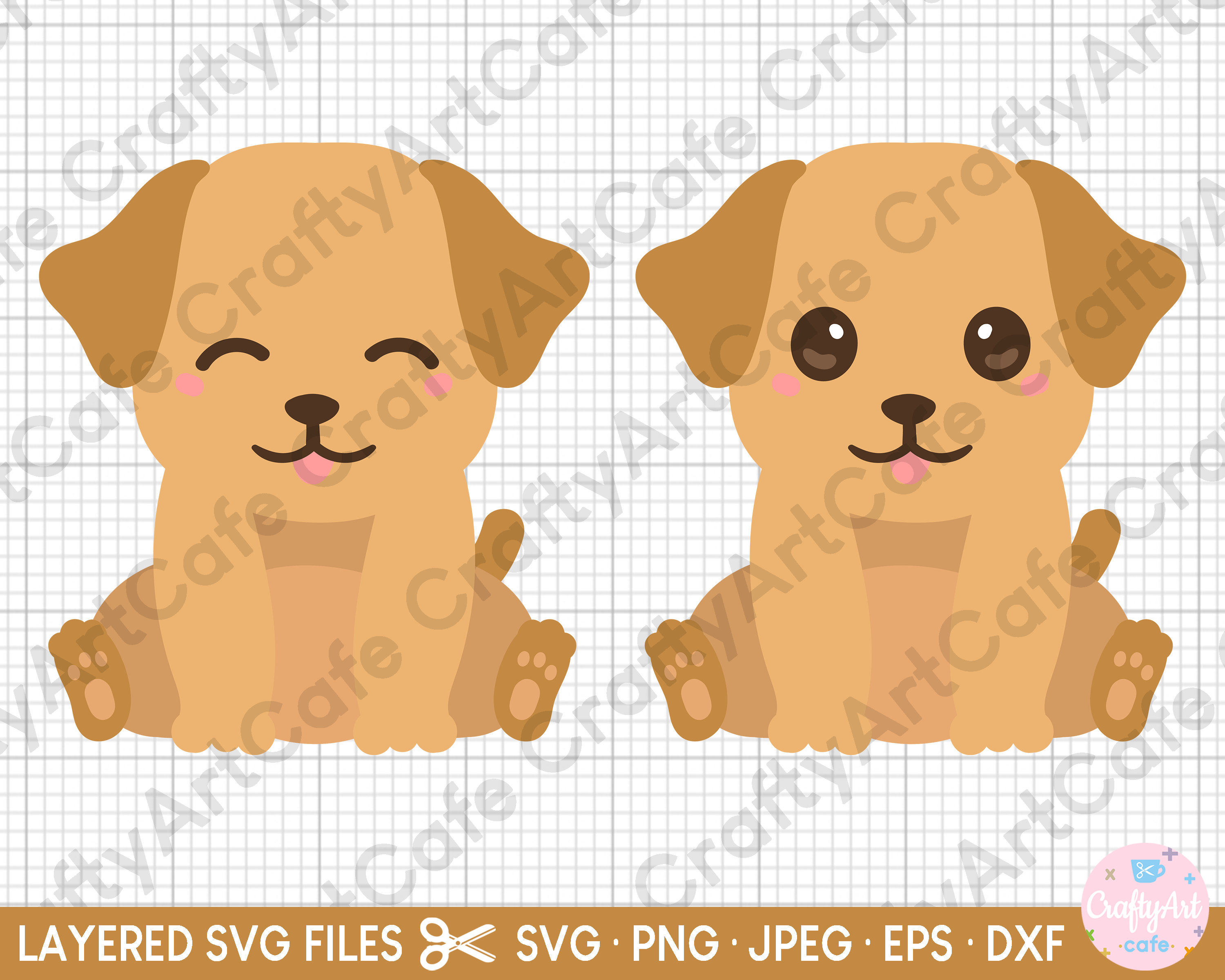 Puppy Svg Bundle Cute Puppy Svg Files for Cricut Puppy Png Puppy Dxf ...