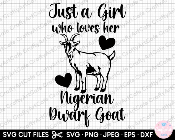 Goat Svg Goat Png Nigerian Dwarf Goat - Etsy
