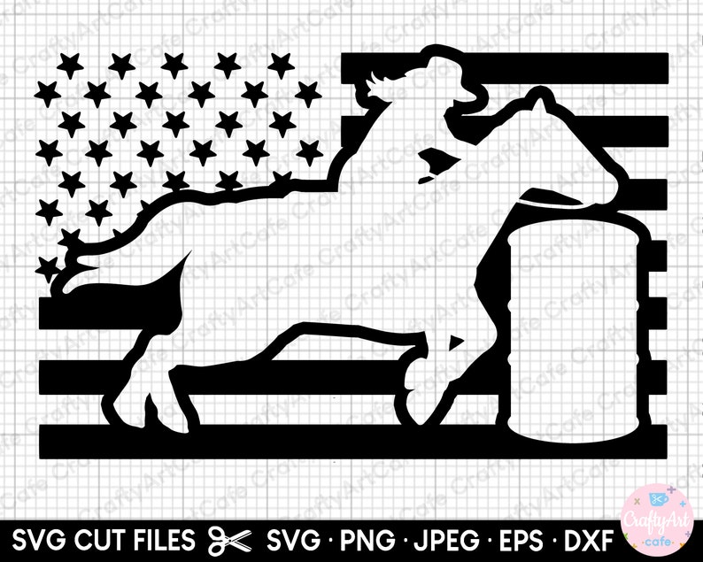 Barrel Racing Svg Png - Etsy