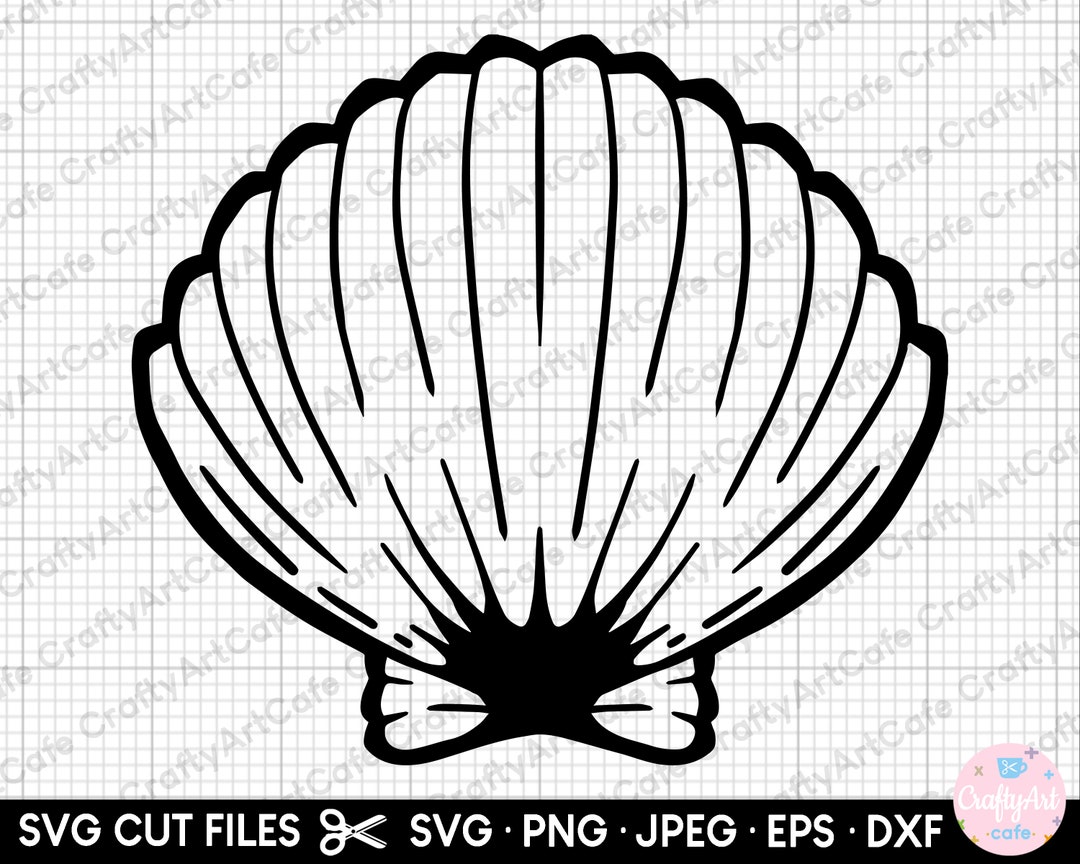 Sea Shell Clipart Sea Shell Svg Sea Shell Png Sea Shell Vector Cut File ...