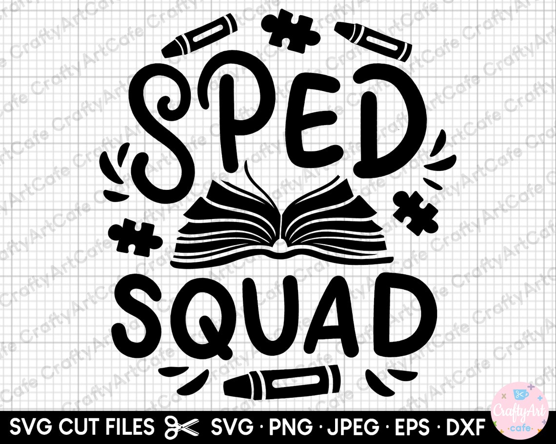 Sped Teacher Svg Sped Teacher Png Special Education Svg - Etsy