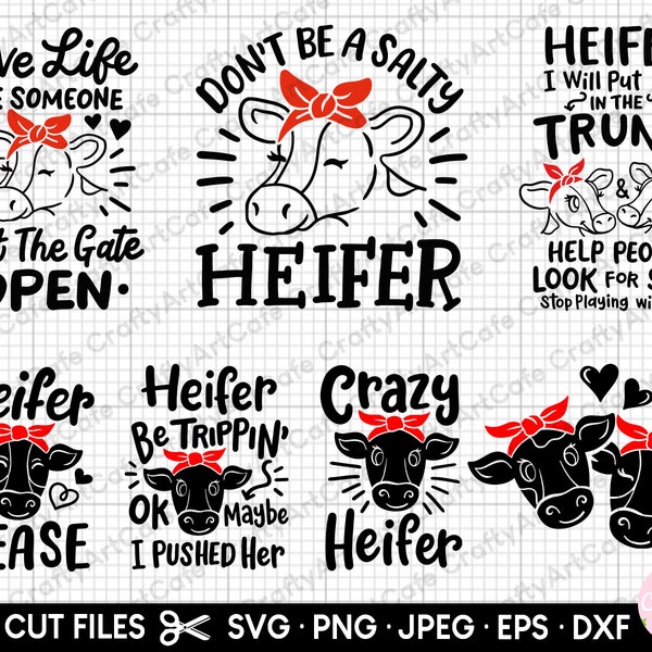 Free Heifer Svg - Etsy