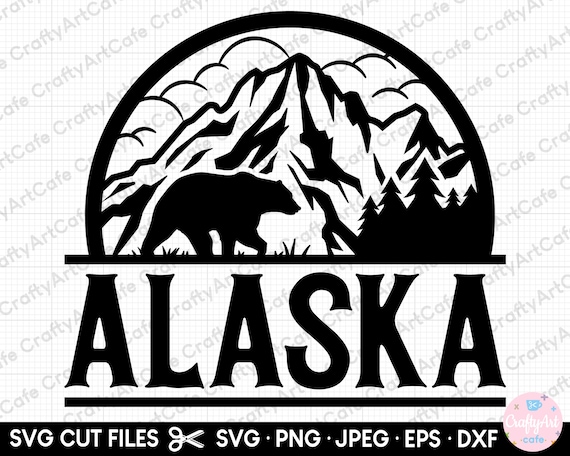 Alaska Svg Alaska Png Alaska Svg for Cricut - Etsy