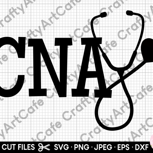 Cna Svg for Cricut for Shirt Cna Png Certified Nurse Assistant - Etsy