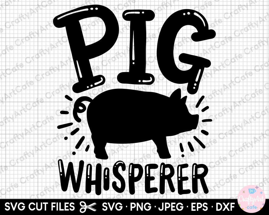 Pig Svg Pig Png Pig Lover Pig Owner Svg Png - Etsy