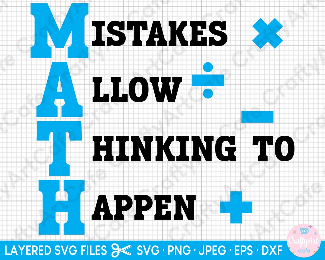 Math Svg Math Png Math Teacher Svg Math Teacher Png Math - Etsy