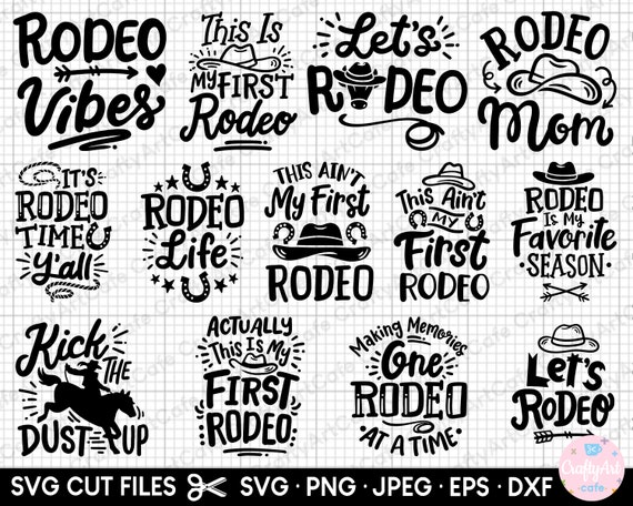 Rodeo Svg Rodeo Png Rodeo Svg Girls Rodeo Svg Women Rodeo - Etsy