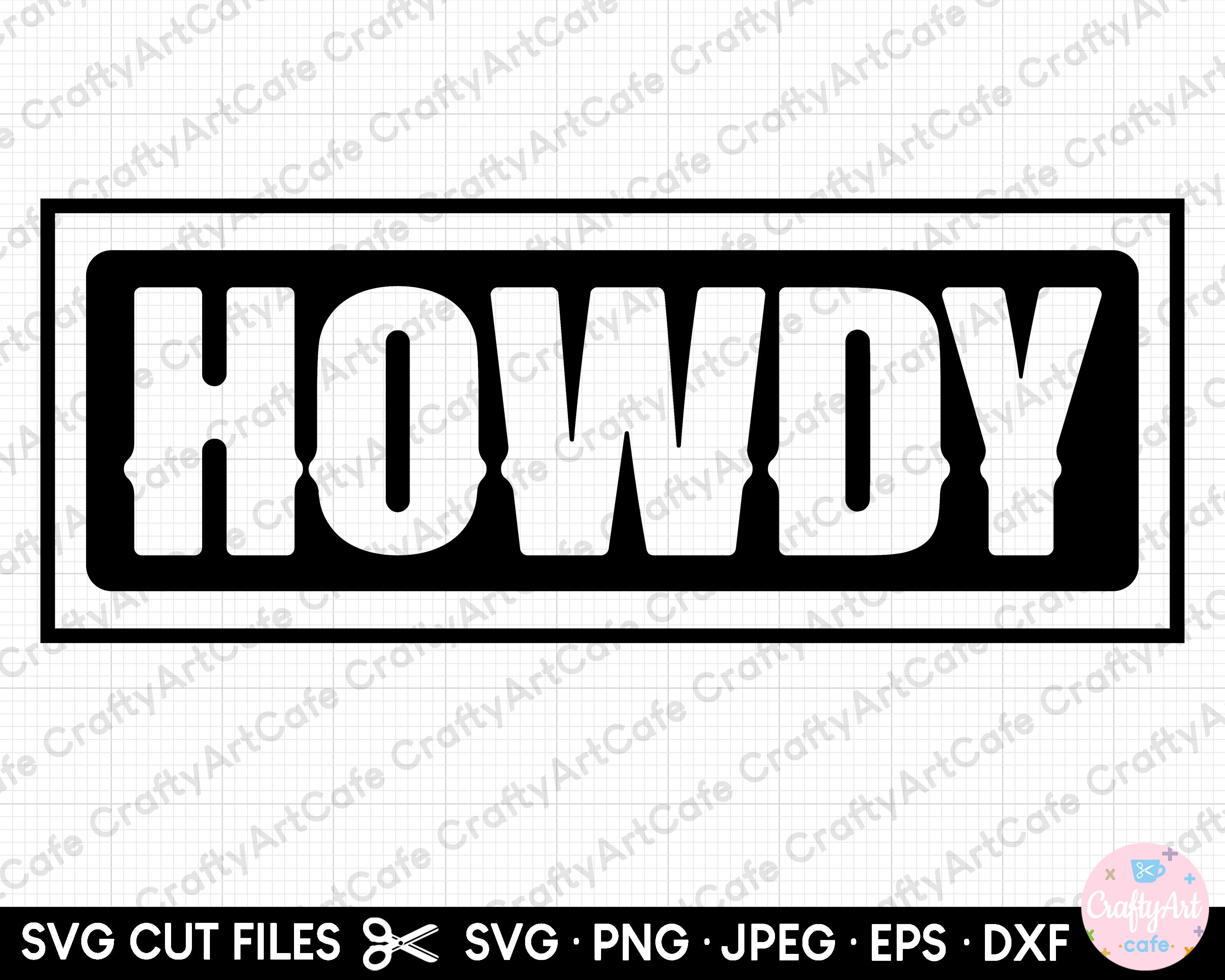 Howdy Svg Howdy Png Howdy Svg File for Cricut Commercial Use for Shirts ...
