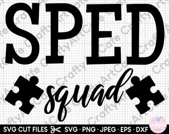 Speducator SVG Sped Teacher SVG Special Education Teacher Svg - Etsy