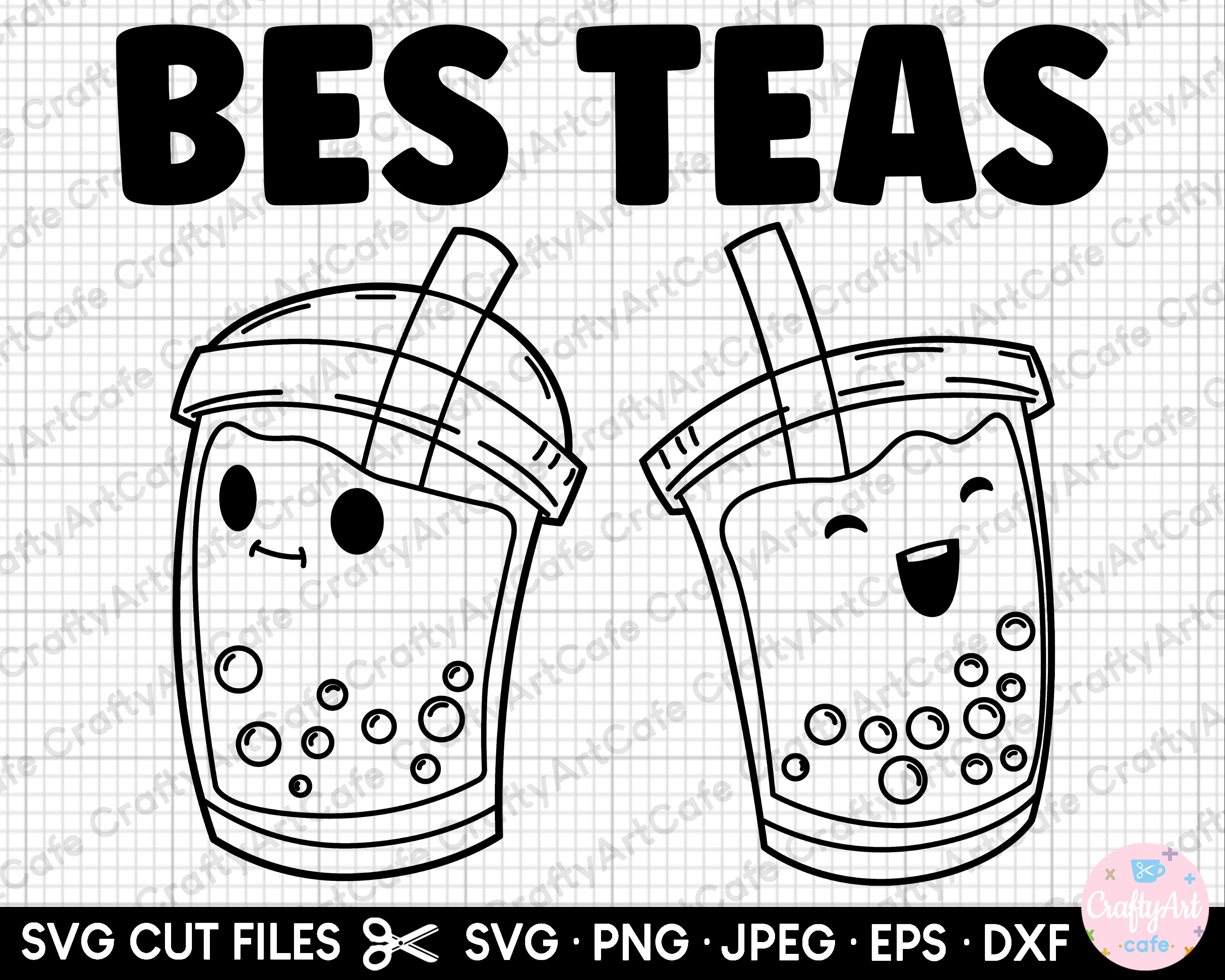 Boba Tea Svg Png Bubble Tea Svg Png Eps Dxf Jpeg Jpg Cut File Cricut - Etsy