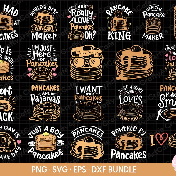 Pancake Svg - Etsy