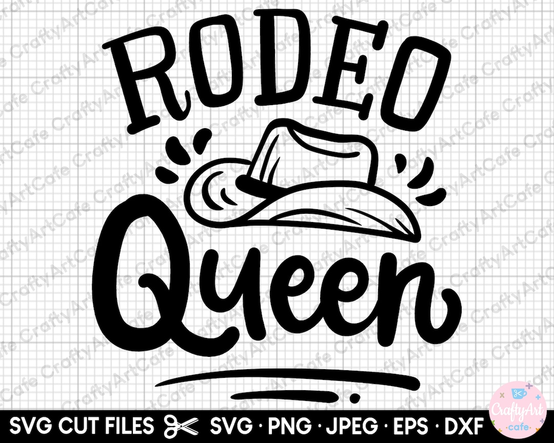 Rodeo Queen Svg Rodeo Png for Women Girls - Etsy