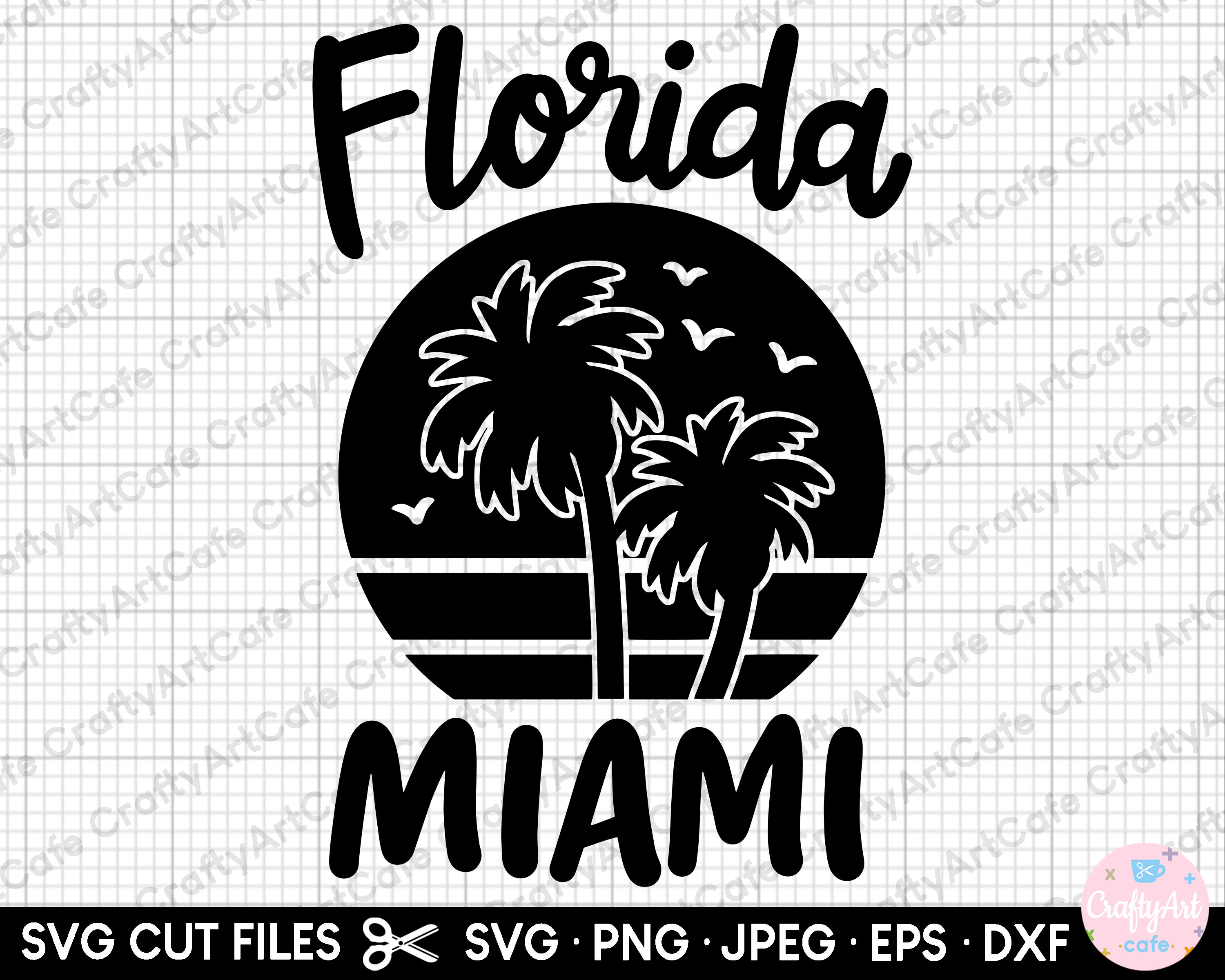 Miami Svg - Etsy