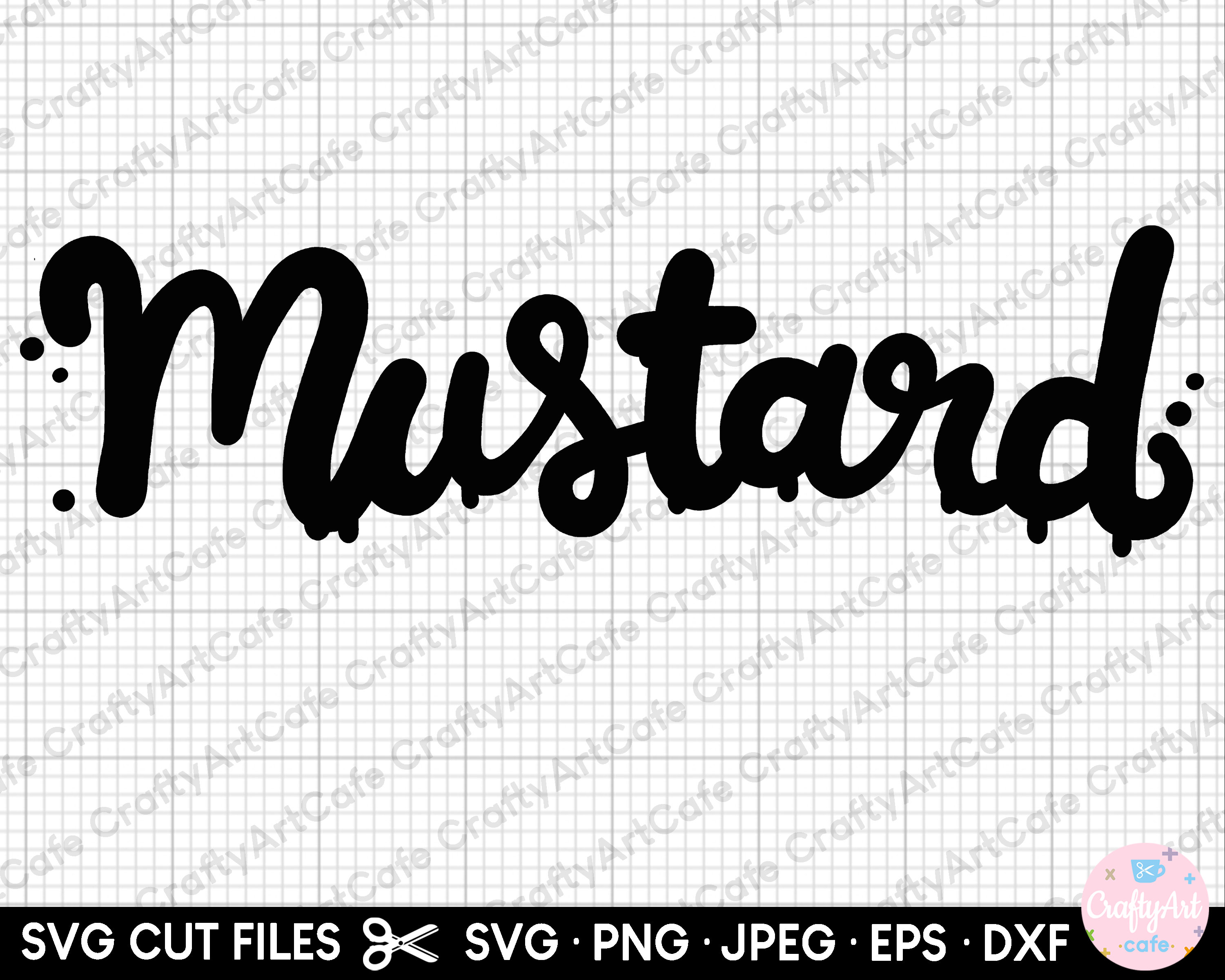 Mustard Svg Png - Etsy
