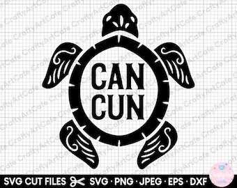 Cancun Mexico Svg Summer Beach Vacation Spring Break Png - Etsy