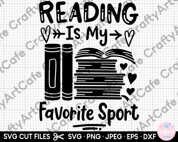 Reading Svg Reading Png Reader Svg Reading Png Librarian | Etsy