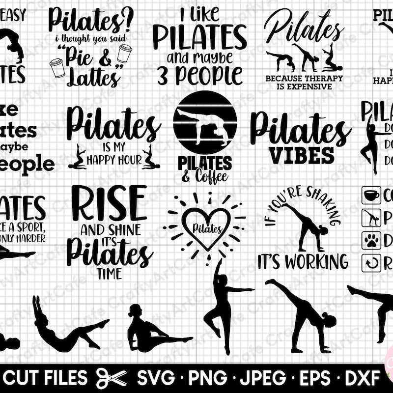 Pilates Wall Art - Etsy