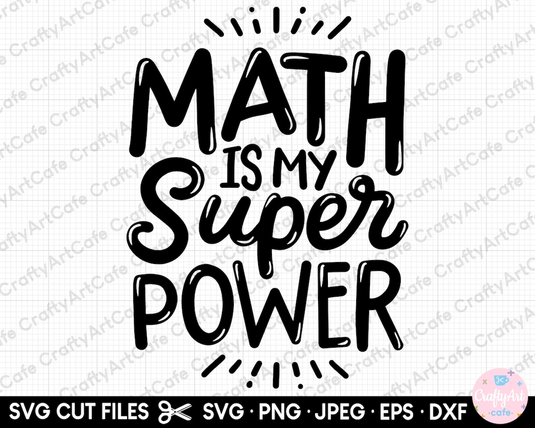 Math Svg Math Png Math Teacher Svg Png Math Student - Etsy