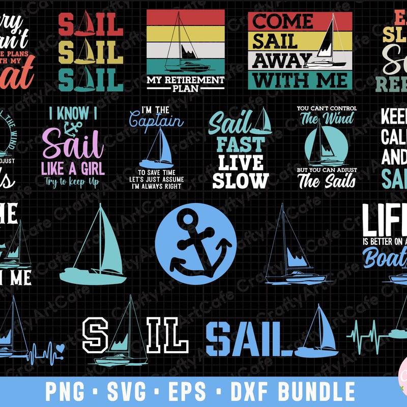 Sails Design T Shirt - Etsy