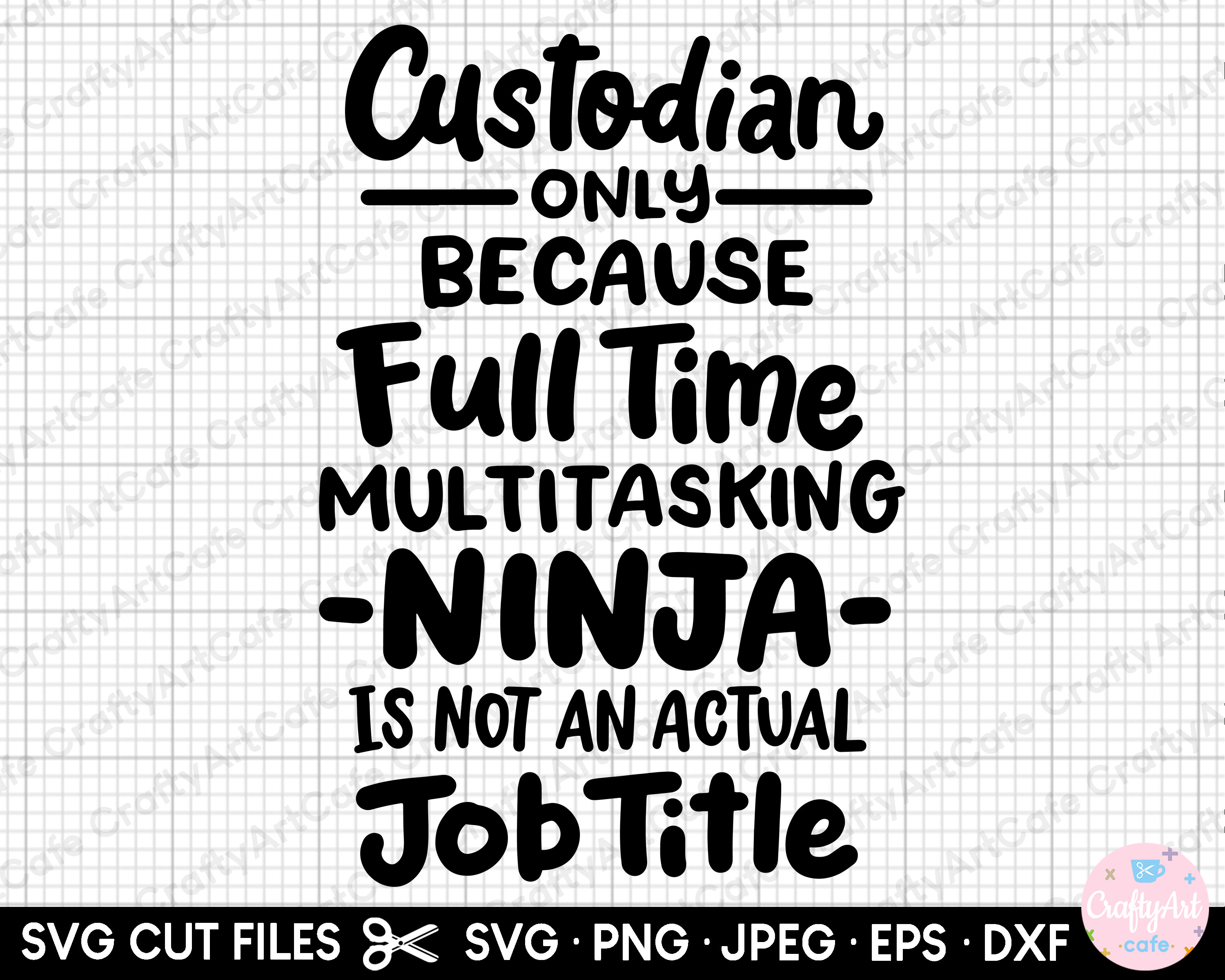 Custodian Svg Png Janitor Svg Png School Custodian Only Because Full ...