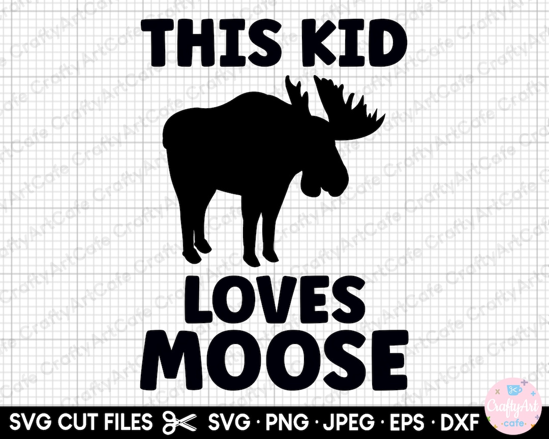Moose Svg, Moose Png, Moose Svg File Cricut, Free Commercial Use Moose ...
