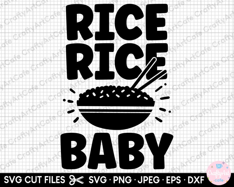 Rice Svg Rice Png Rice Lover Svg for Cricut Shirt Philippino Svg Png ...