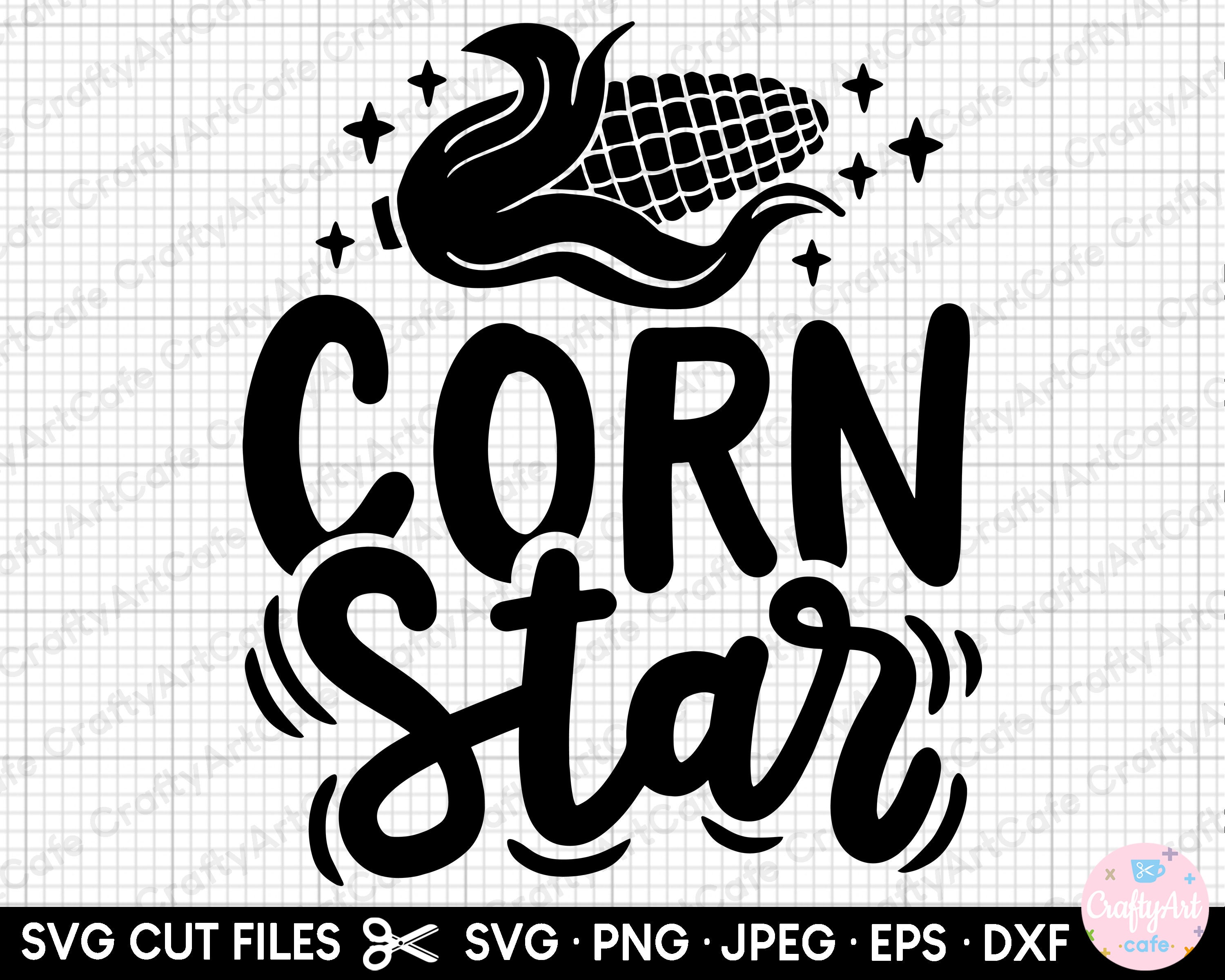 Corn Farmer Svg Corn Star - Etsy