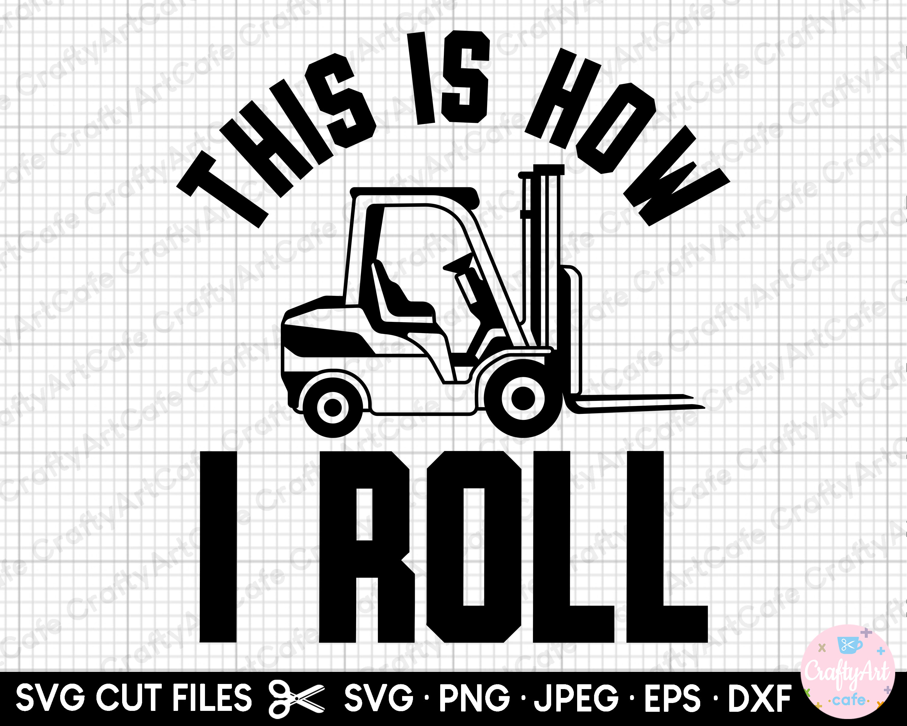 Forklift Svg Png Forklift Driver Svg Png Forklift Operator Svg Png Gift ...