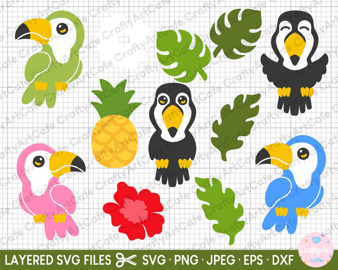 Toucan Svg, Toucan Png, Toucan Jpeg, Commercial Use - Etsy