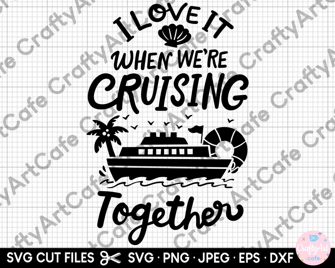 Cruise Svg, Cruise Png, Cruise Svg File Cricut, Commercial Use - Etsy
