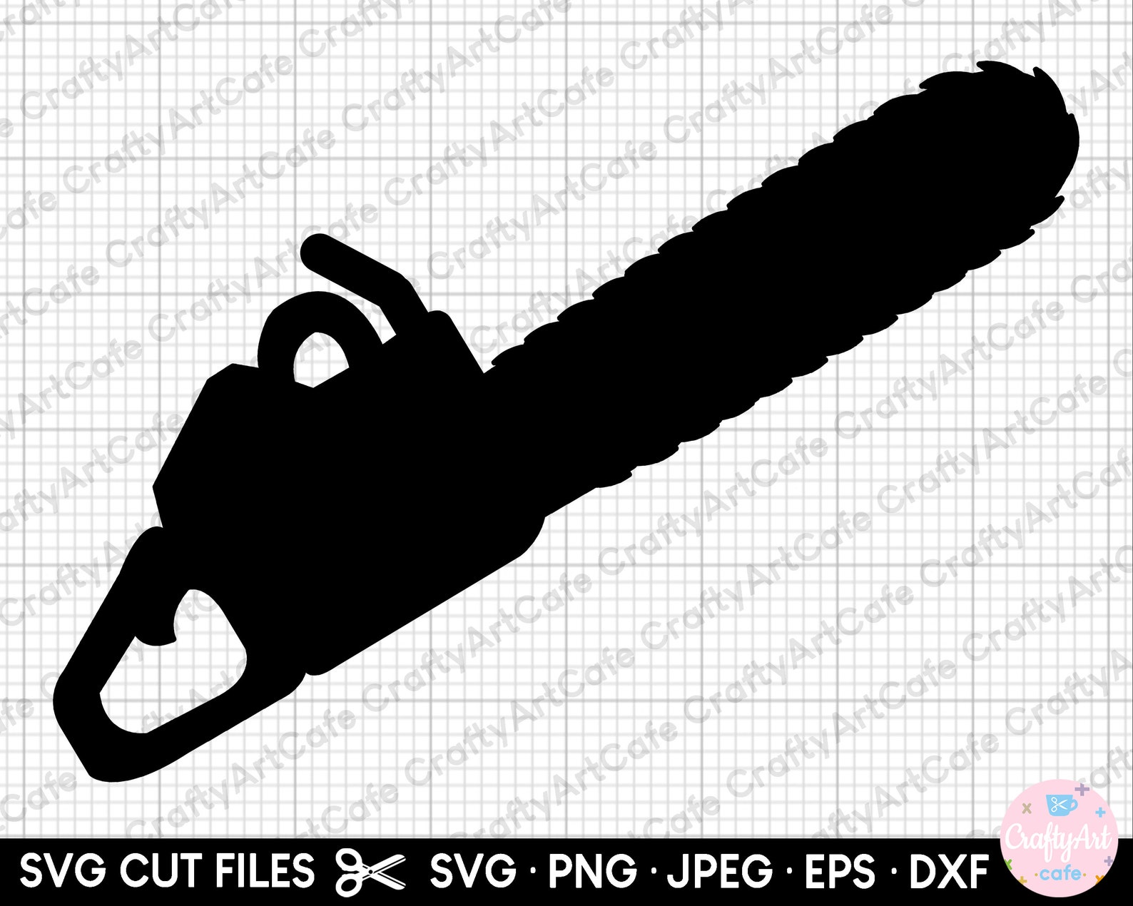 Chainsaw Svg Chainsaw Png Chainsaw Vector Chainsaw Clipart Chainsaw Eps ...