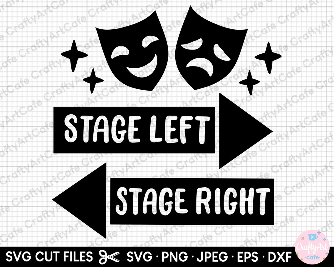 Theater Svg Theater Png Actor Svg Actress Svg Cricut Commercial Use ...