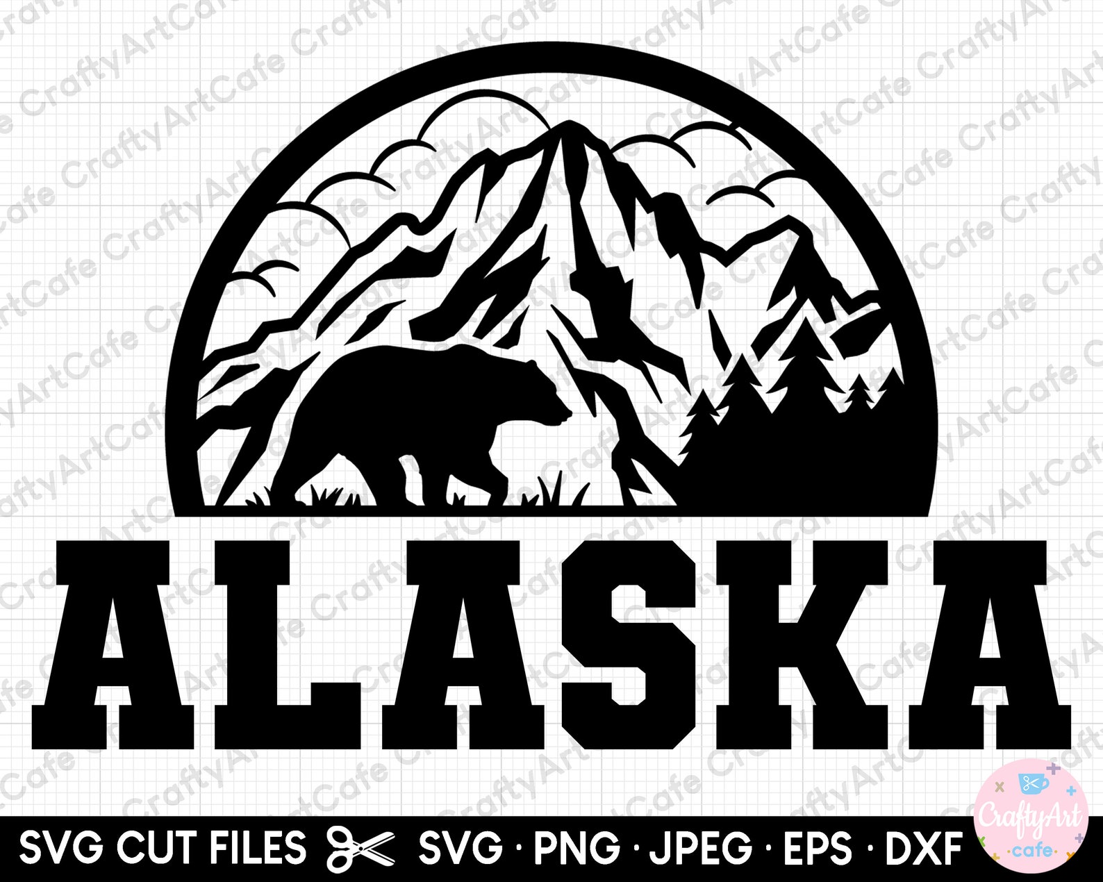 Alaska Svg Alaska Png Alaska Svg for Cricut Alaska Png for - Etsy