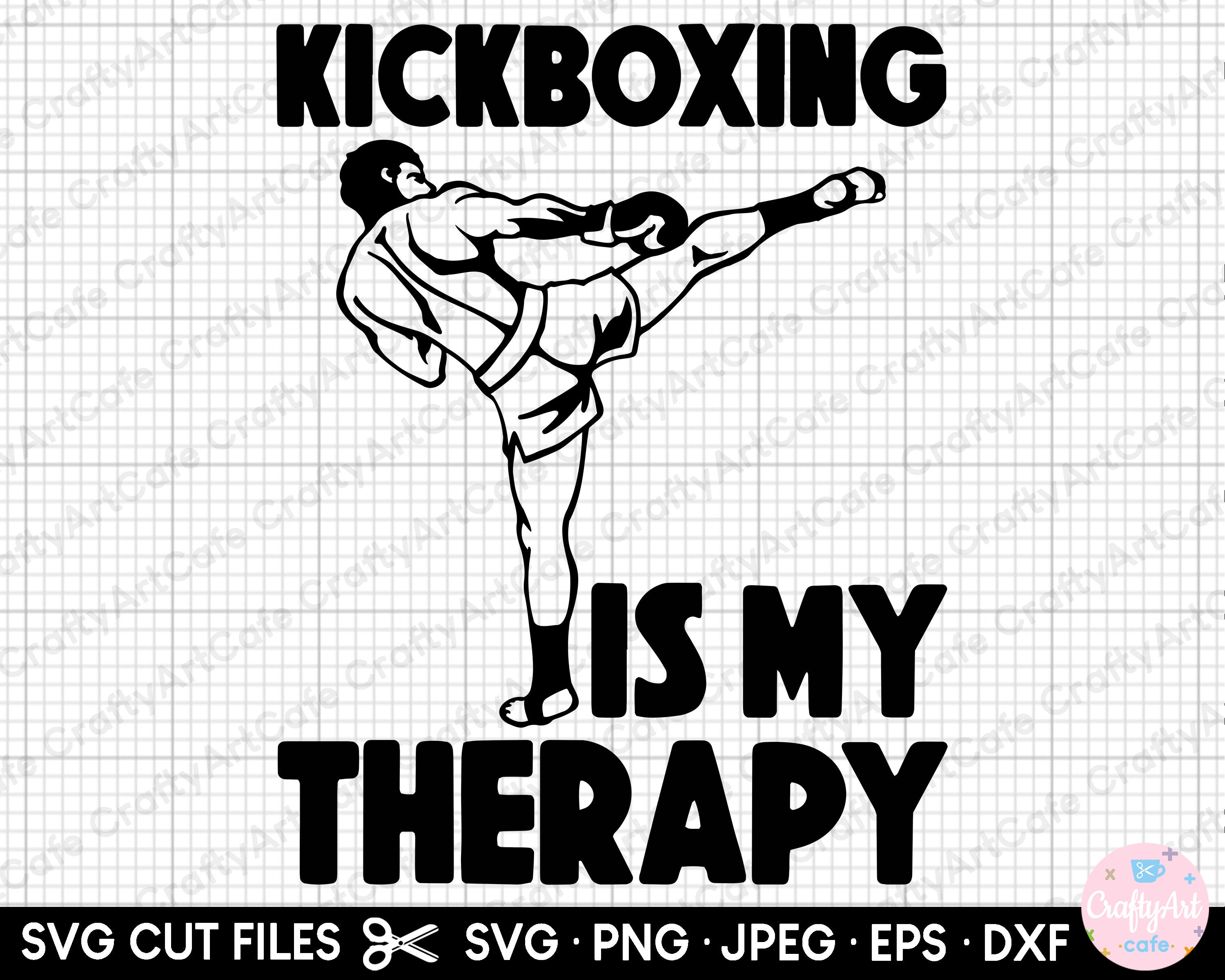 Kickboxing Svg File for Cricut Shirt Free Commercial Use - Etsy