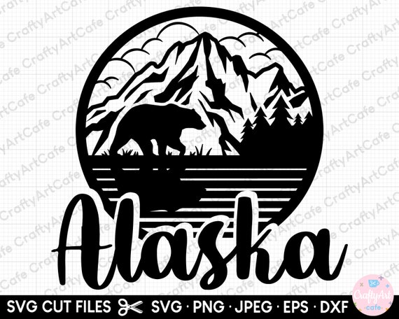 Alaska Svg Alaska Png Alaska Svg for Cricut Alaska Png for - Etsy