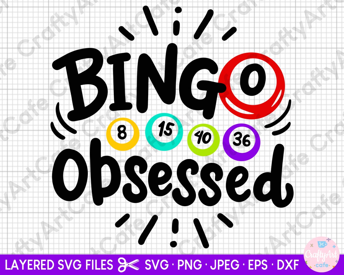 Bingo Svg - Etsy