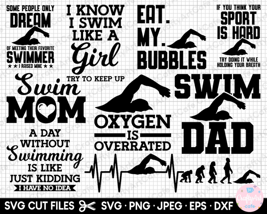Swimming Svg, Swimming Png, Swimming Svg Cricut Shirt, Swimming Svg Cut ...