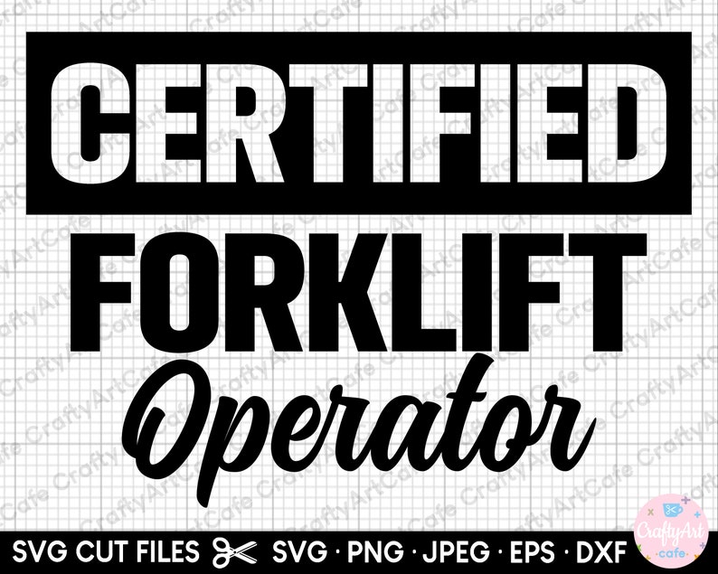 Forklift Svg Forklift Png Forklift Operator Svg Png Forklift Driver Svg ...