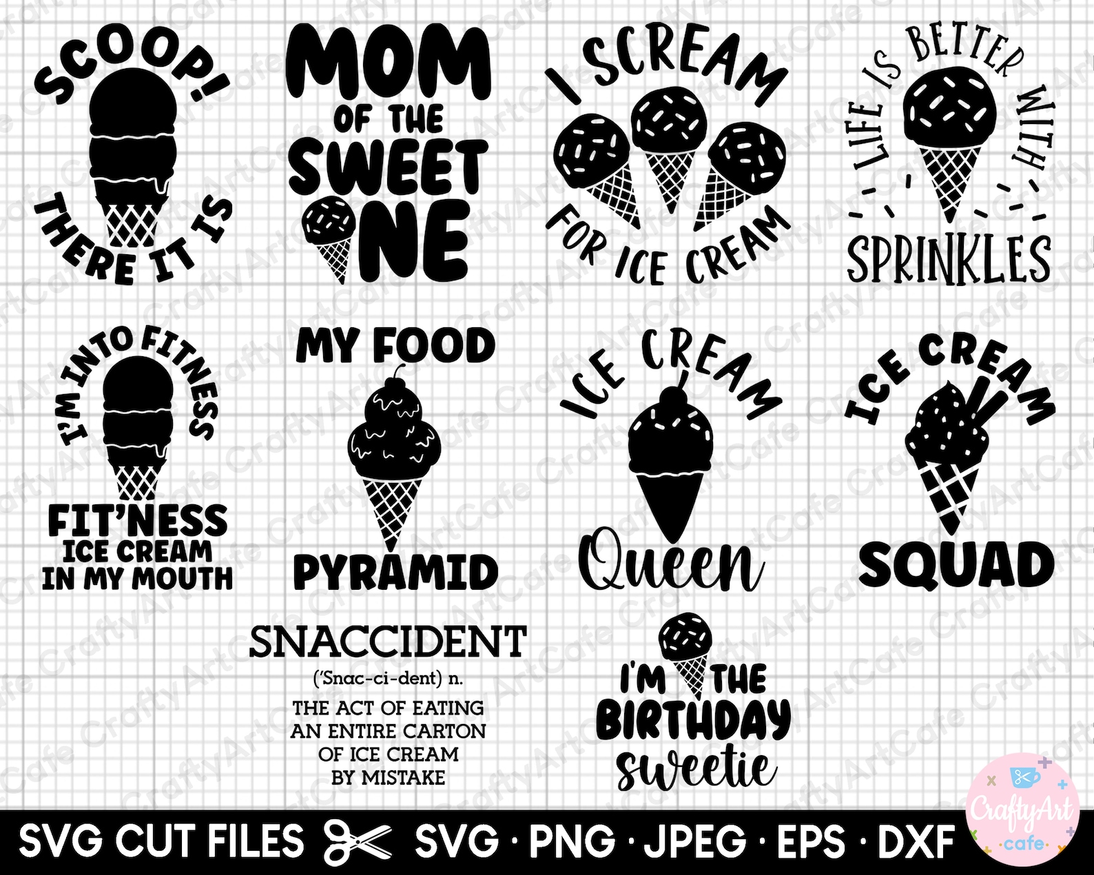 Ice Cream Svg Ice Cream Png Ice Cream Svg Bundle Ice Cream - Etsy
