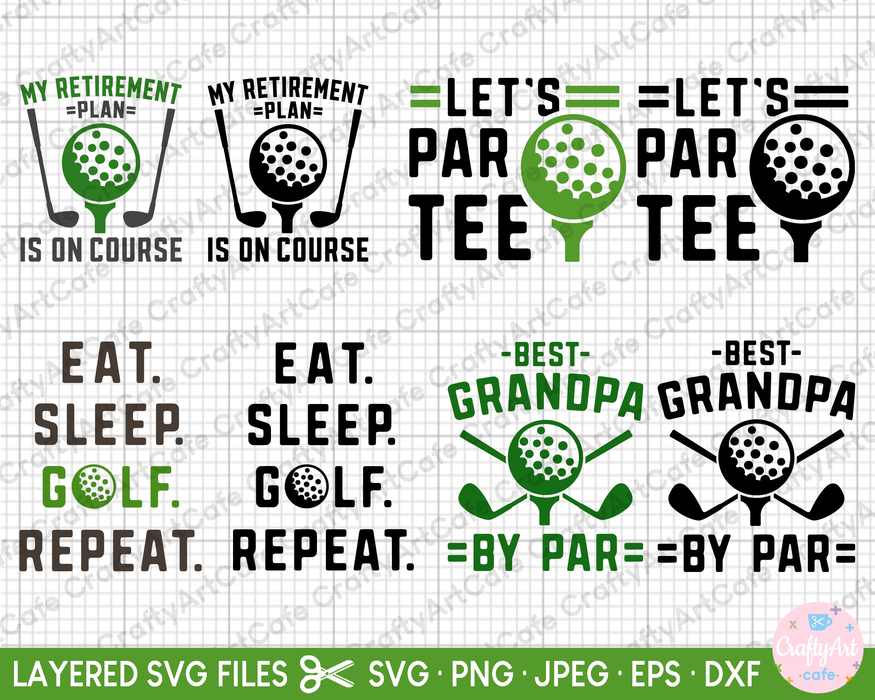 Golf Svg Bundle Cricut Cut Files Golf Png Bundle Golfing Svg Bundle ...