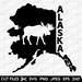 Alaska Svg Cricut Cut File Alaska Png Alaska Jpg - Etsy