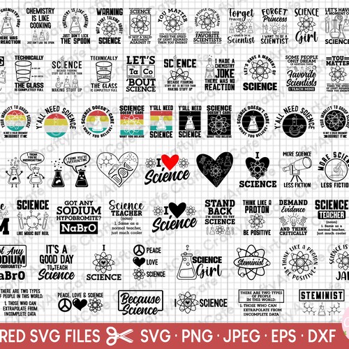 Science Teacher Svg Bundle Cricut Shirt Science Teacher Png - Etsy