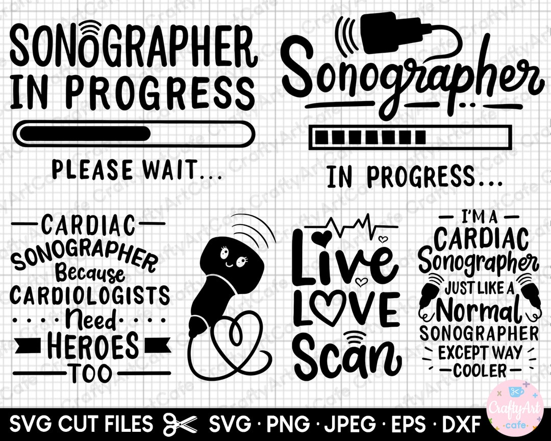 Sonographer Svg, Sonographer Png, Sonographer Cricut Svg Cut File ...
