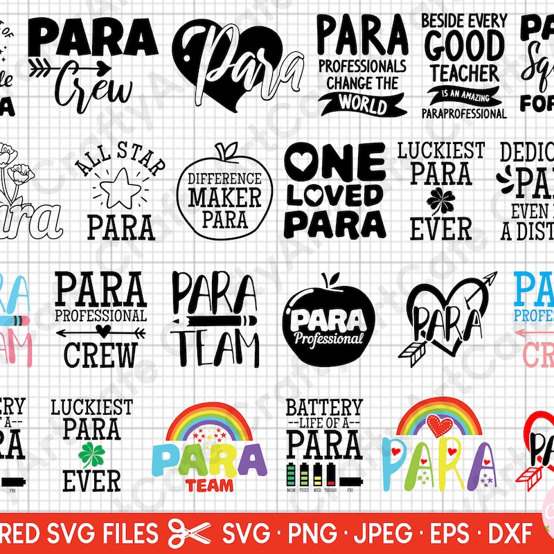 Para Svg - Etsy