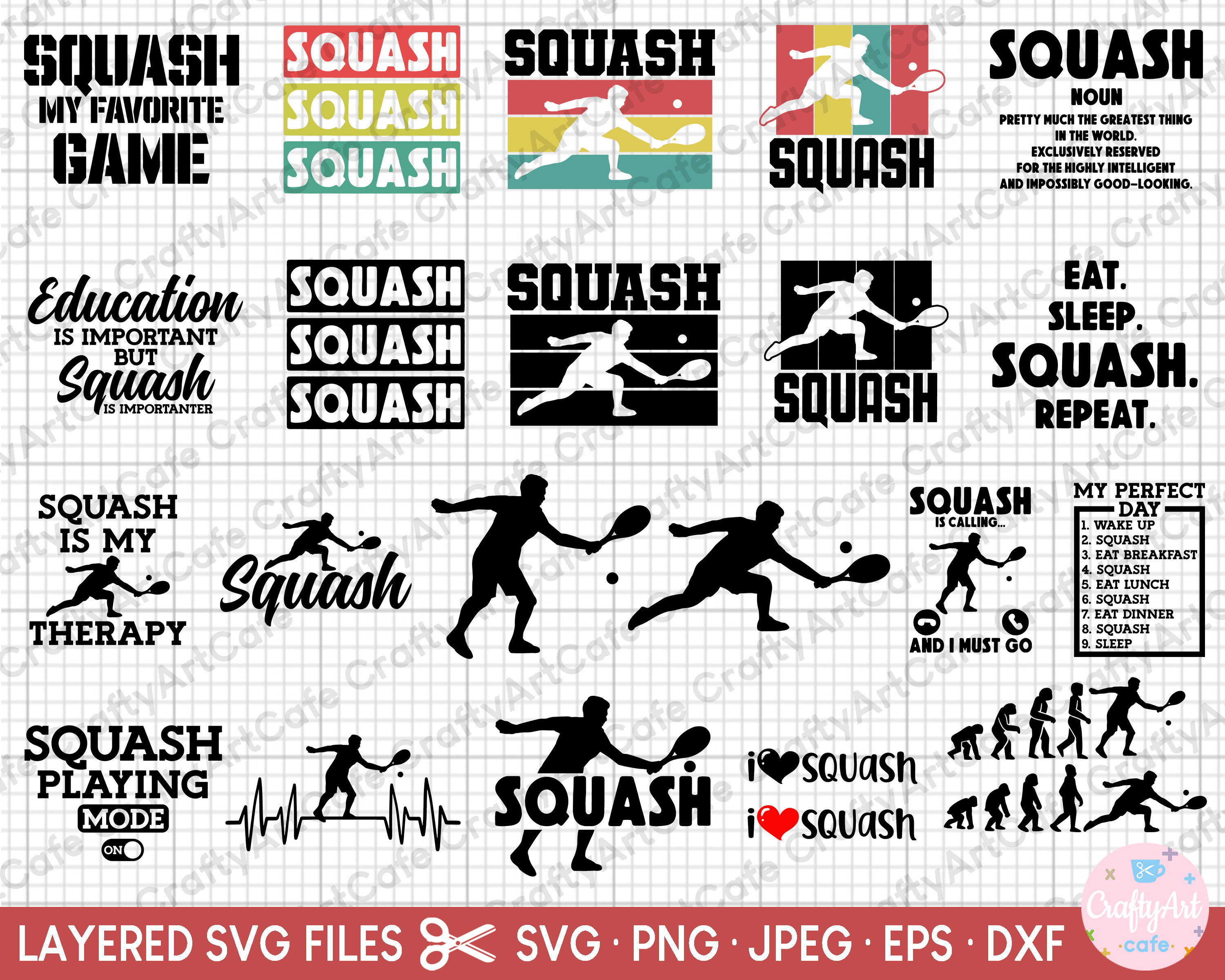 Squash Svg Bundle, Squash Png Bundle, Squash Jpeg Bundle, Squash Design ...