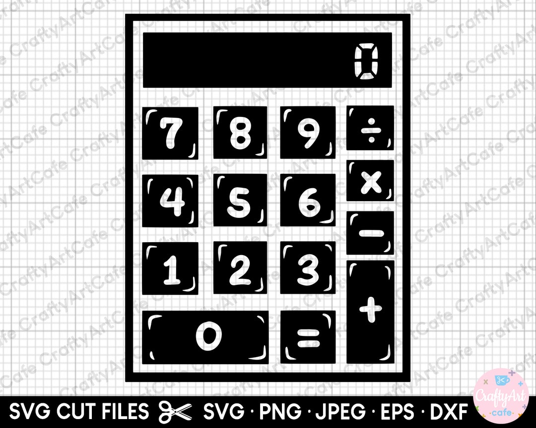 Calculator Svg Calculator Png Calculator Clipart Calculator Silhouette ...