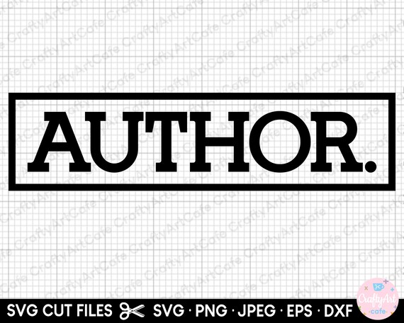 Author Svg Writer Svg Author Png Writer Png Author Svg Cricut | Etsy