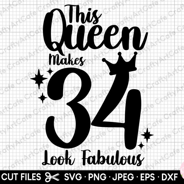 34th Birthday - Etsy