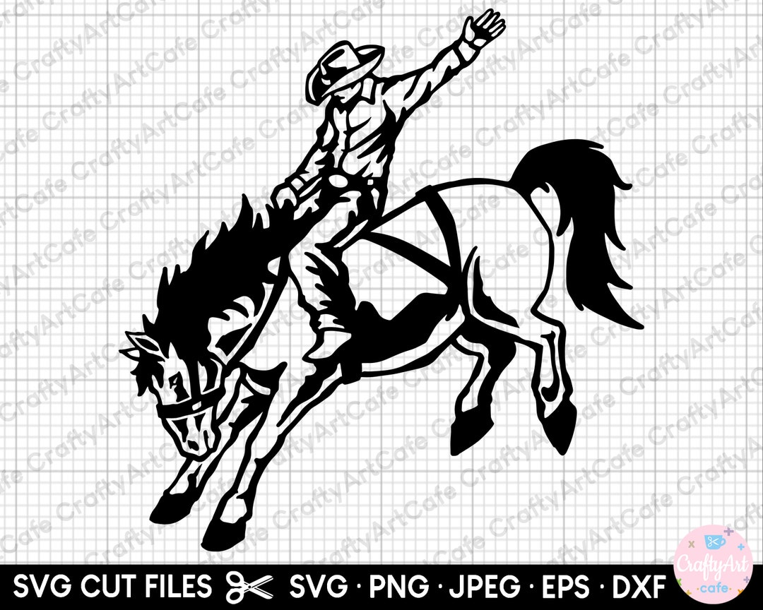 Rodeo Rider Svg Rodeo Rider Png Rodeo Rider Clipart Commercial Use ...