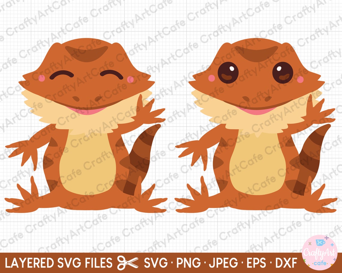 Bearded Dragon Svg Bearded Dragon Clipart Bearded Dragon Png Baby ...